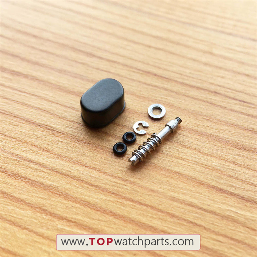 black matte watch pusher for IWC Aquatimer Chronograph watch push butt