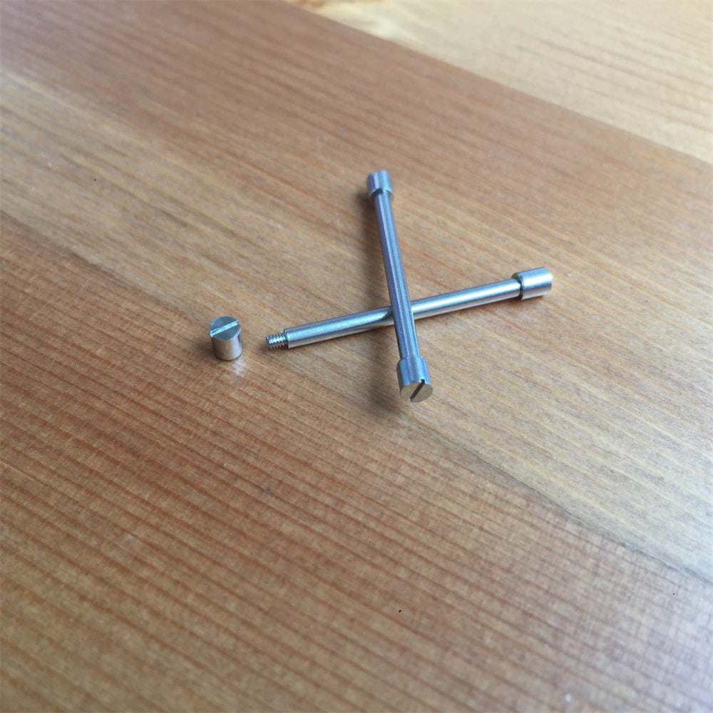 screw tube screw rod for Bvlgari Assioma quartz 39mm ladies' watch ban