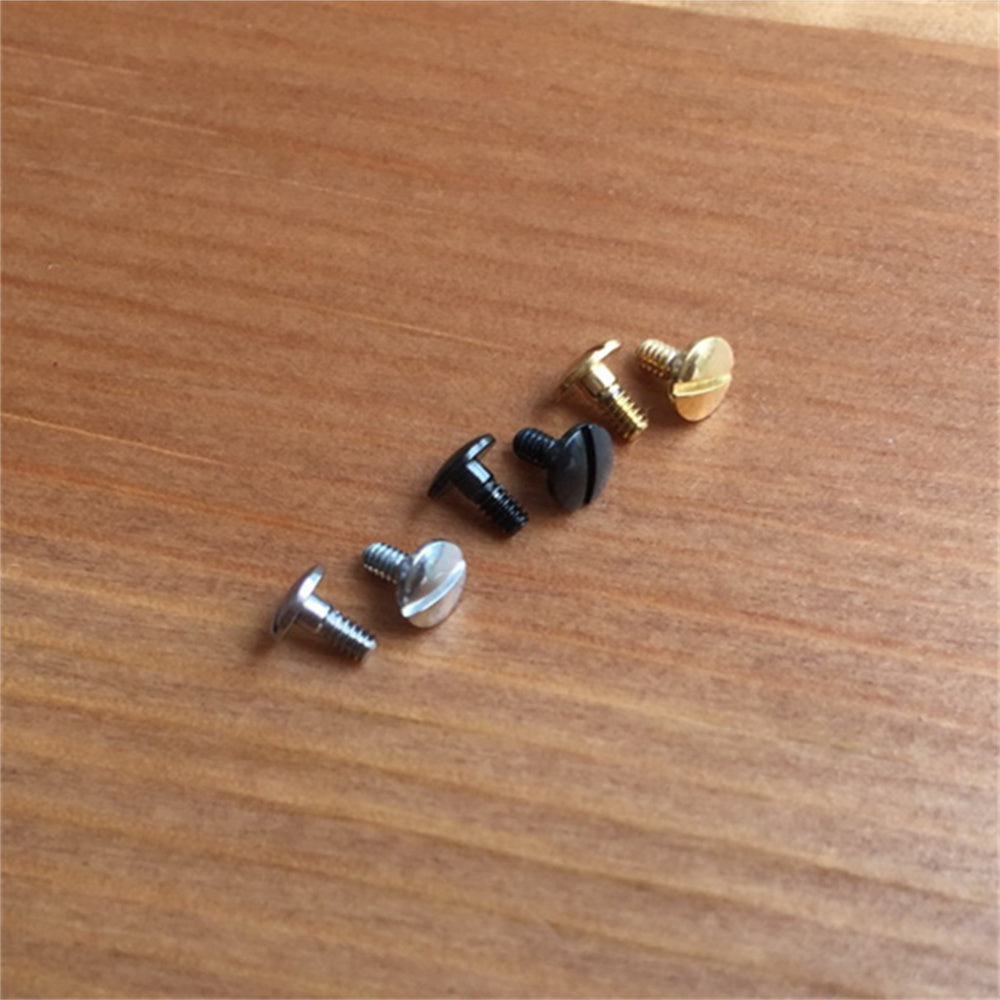 steel watch screws for DZ Diesel chronograph mens' watch crown bridge